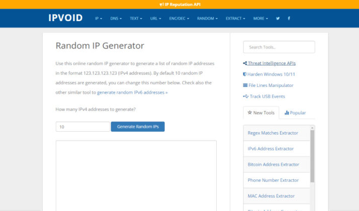 12 Best Random IP Address Generator Tools in 2024