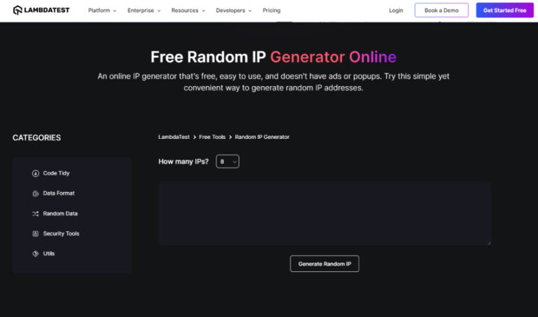 12 Best Random IP Address Generator Tools in 2024