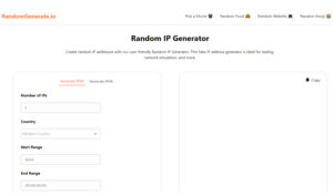 12 Best Random IP Address Generator Tools in 2024