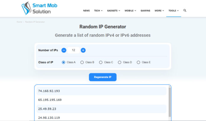 12 Best Random IP Address Generator Tools in 2024