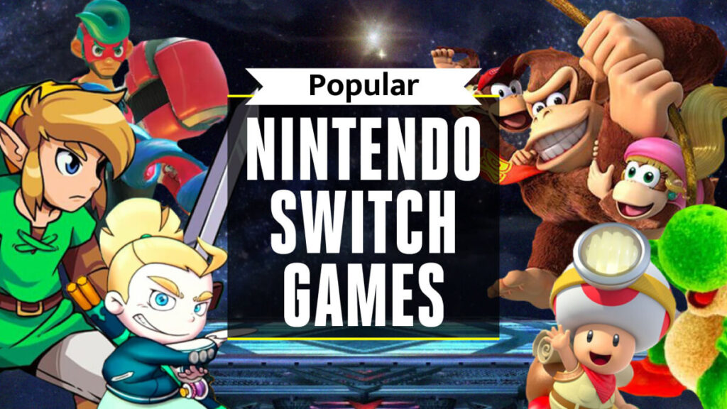 Top 10 Most Popular Cartoon Series Games on Nintendo Switch