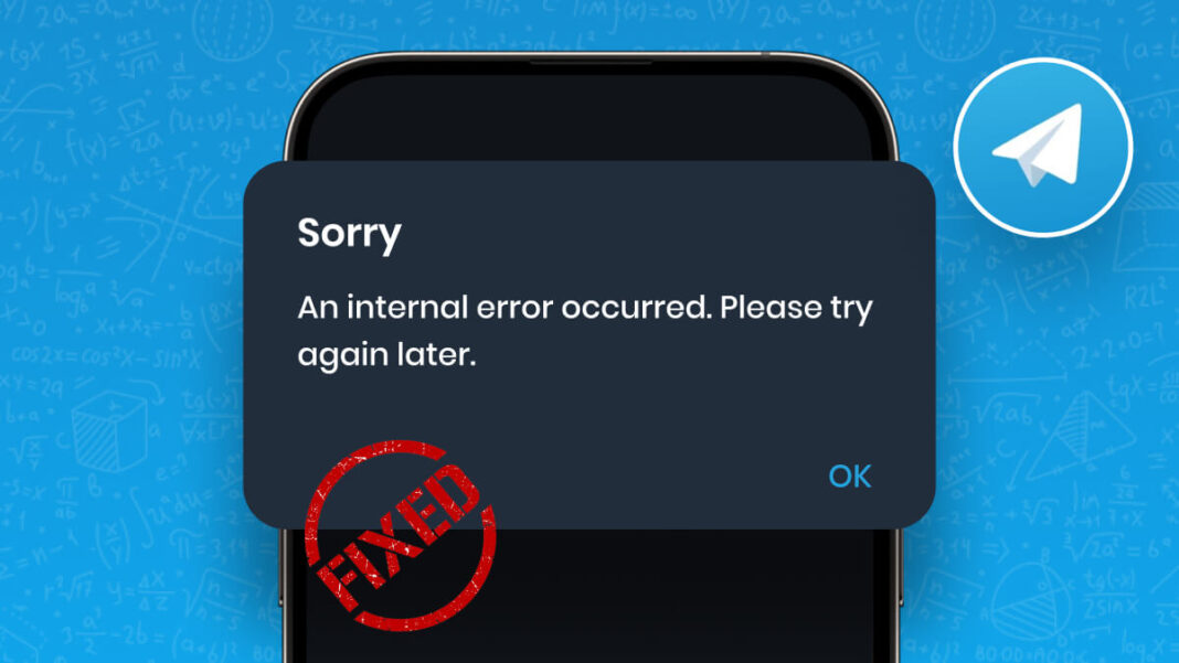 How to Fix "Internal Error Occurred" Issue on Telegram?