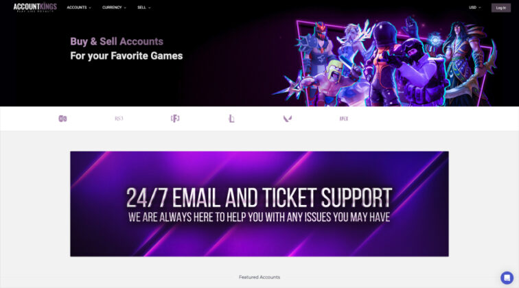 8 Best Place to Buy and Sell Game Accounts 2025 | Gamers Marketplace